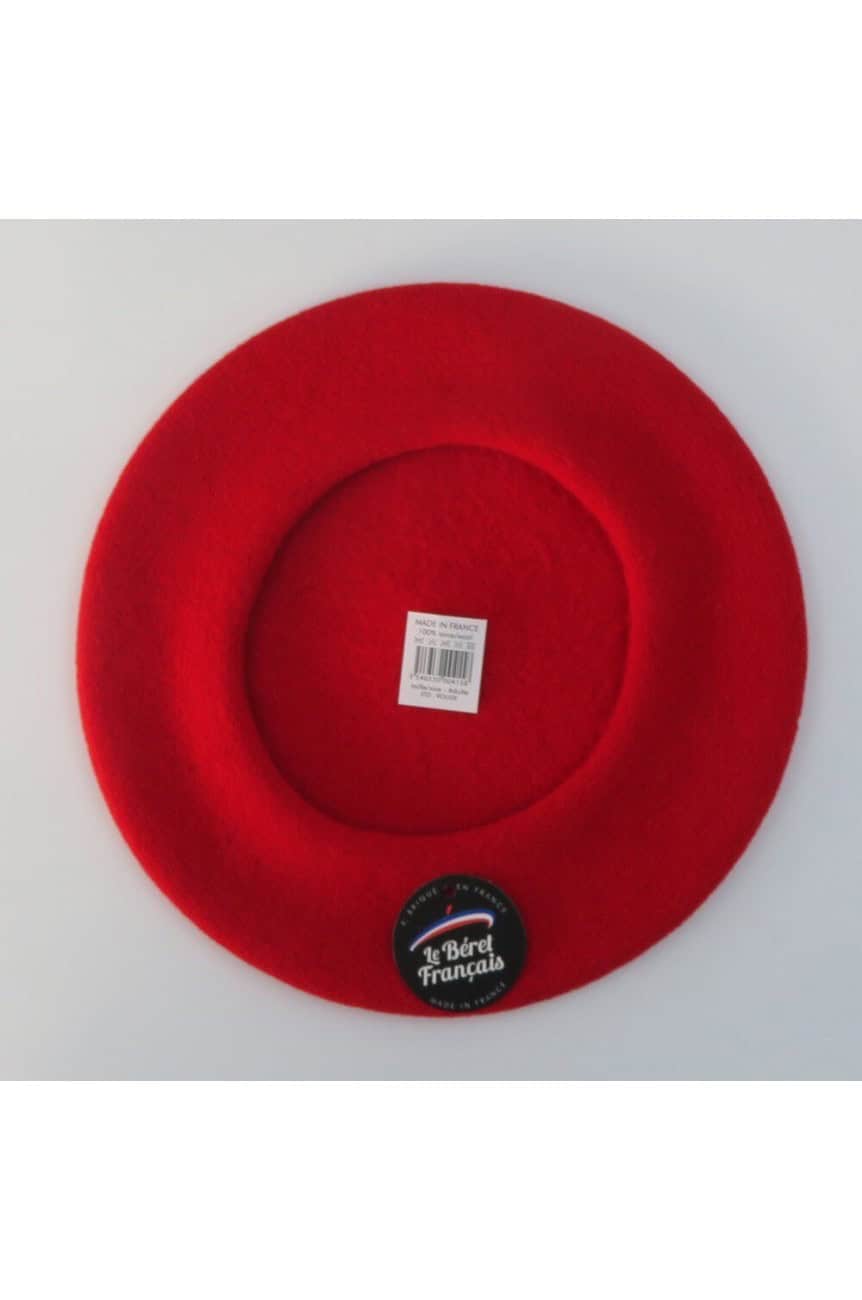 Béret rouge rétro