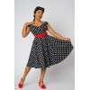 Robe Ann 233 Es 50 Pin Up 224 Pois Retro Verso
