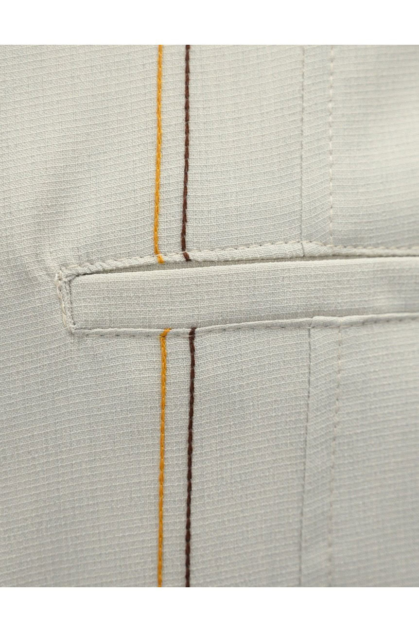 Chemise rétro beige