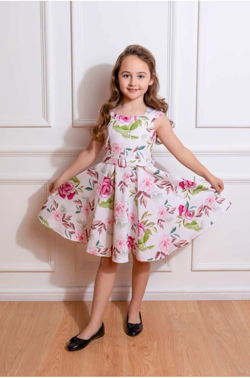 Robe année 50's enfant