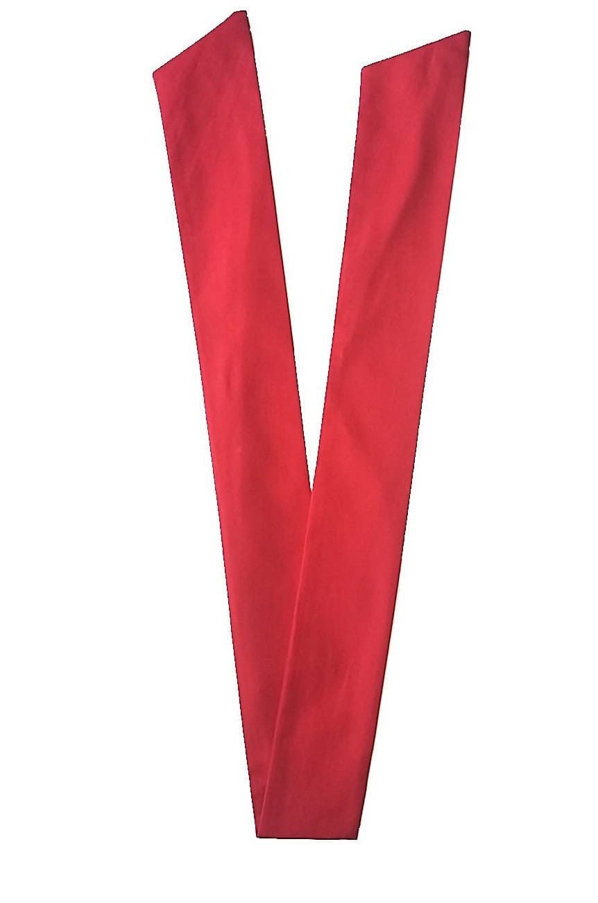 Bandeau cheveux rouge